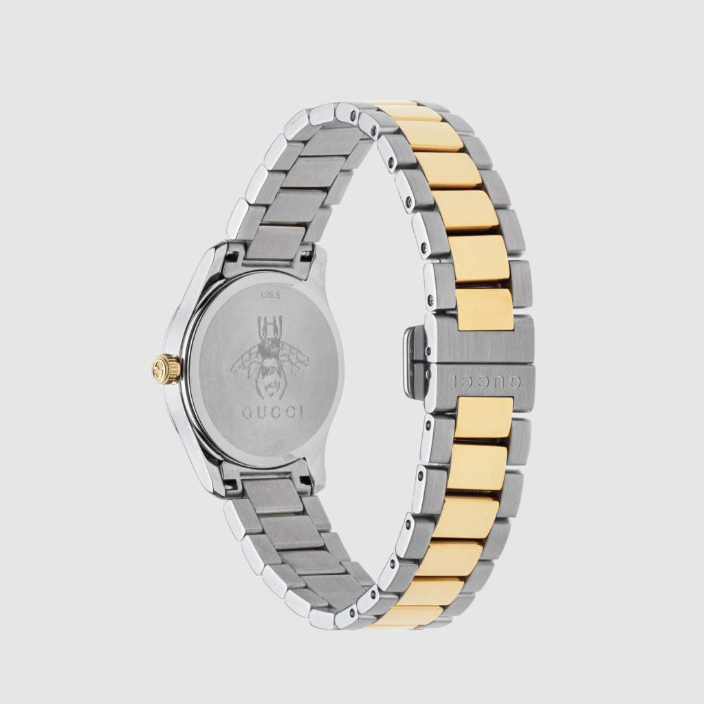Gucci G-Timeless YA126596 - Orologio donne solo tempo acciaio svizzero
