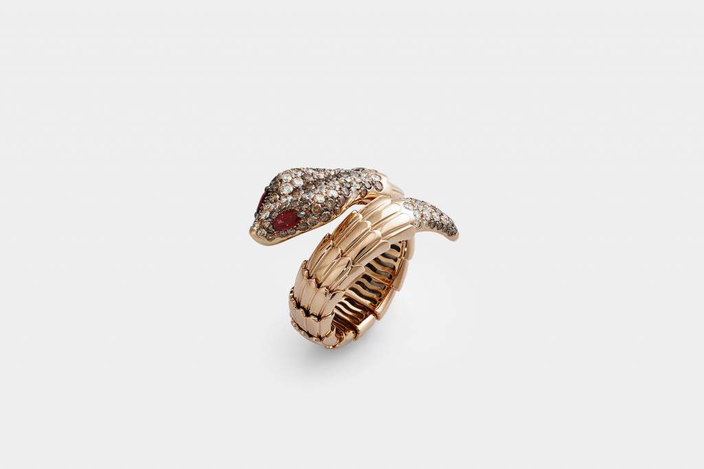Crivelli anello serpente oro diamanti - Casavola - Gioiellieri dal 1882 ...
