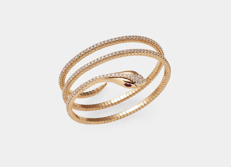 Crivelli bracciale serpente rubini - Casavola - Gioiellieri dal 1882 - Noci